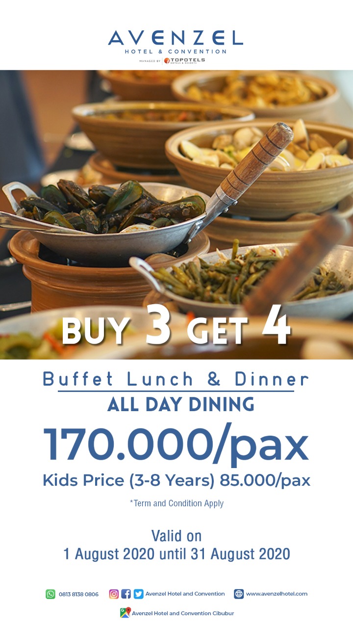 All Day Dinning | Avenzel Hotel & Convention